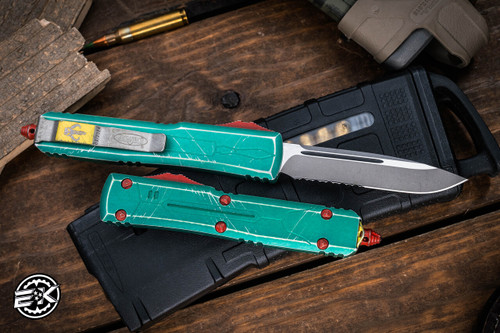 Microtech Ultratech "Bounty Hunter" OTF Automatic Knife 3.4" Drop Point ...