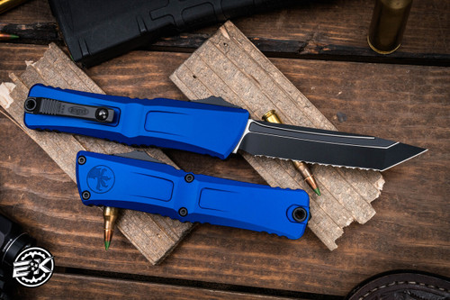Microtech Combat Troodon Gen III OTF Automatic Knife Navy 3.8" M390 ...