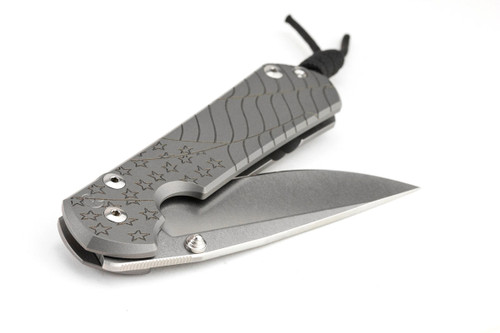 Chris Reeve Knives Small Sebenza 31 CGG Forever Flag Glass Blasted ...