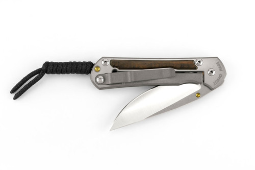 Chris Reeve Knives Small Sebenza 31 Folding Knife Polished Titanium ...