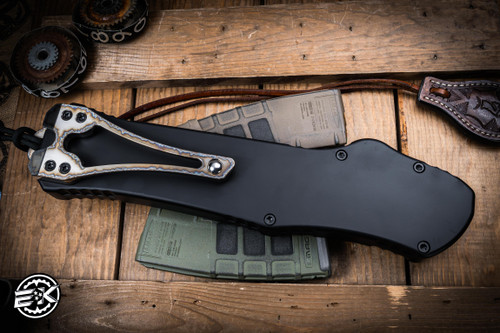 Giant-Heretic Knives Hydra 3X OTF Aluminum 11" Tanto Stonewash #13