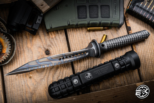 Microtech Jagdkommando Fixed Blade Flamed Titanium 7.4" 105-7FATI
