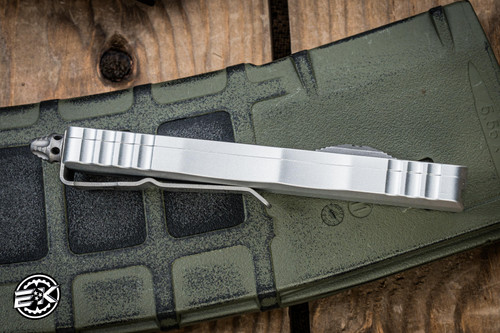 Microtech Dirac Otf Automatic Knife Natural Clear 3 Dagger Stonewash