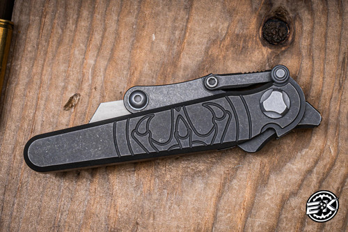 Preowned-Hawk Knives Shortcut Utility Knife Blasted Titanium