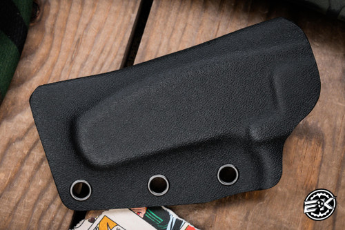 Reate Exo-D Folding Knife Bead Blast Contour Titanium 2.7" Elmax Satin ...