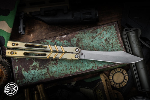 Preowned-BRS Blade Runner Systems Alpha Beast Premium Balisong ...