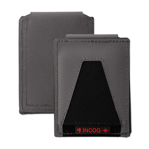 Toor Knives Snake Doctor Orange G10 Push Dagger 1.6" Grey Incog Wallet