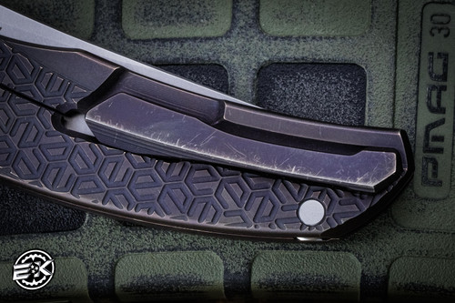 Preowned-Shirogorov Ursus Quantum Purple E-KAMO Titanium 3.75" Stonewash