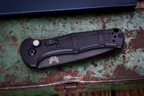 Preowned-Benchmade Mini Claymore Automatic Grivory 3" Black 9570BK