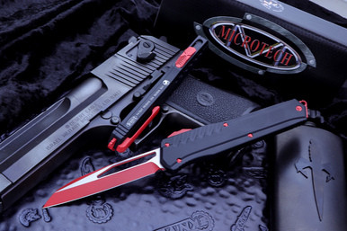 Microtech Cypher Red OTF MK7 Red Blade 241M-1RDB John Wick 3