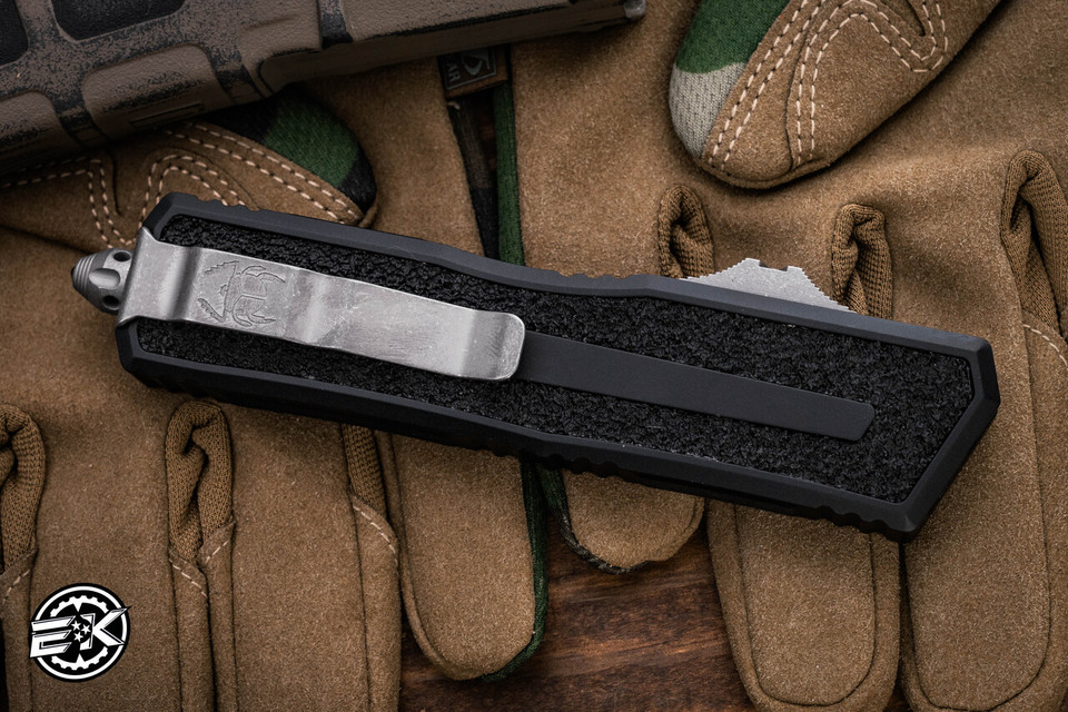 Microtech Scarab II D/E-S Gen III OTF Automatic Knife 4" Double Edge ...