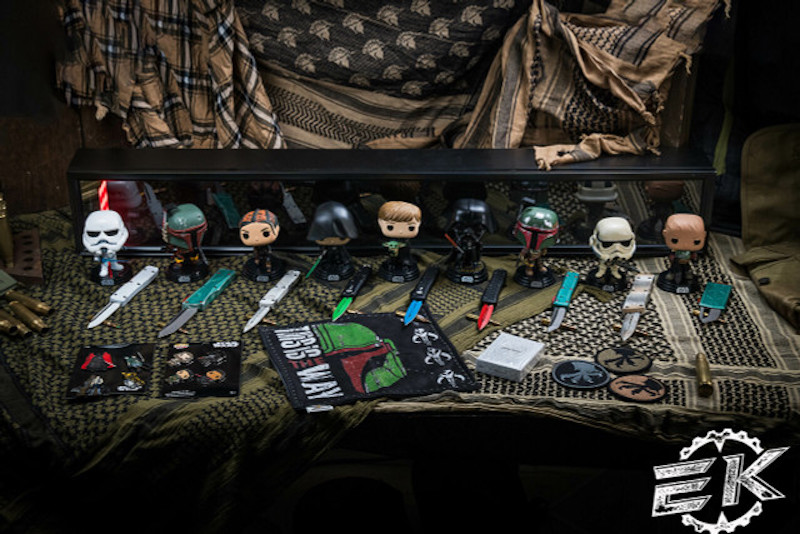 Microtech Star Wars Knives Storm Trooper, Bounty Hunter, Sith Lord ...