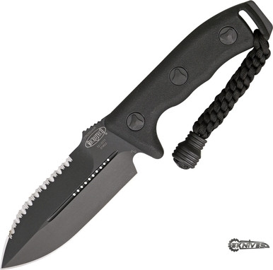 Microtech Crosshair Black DE Full Serrated