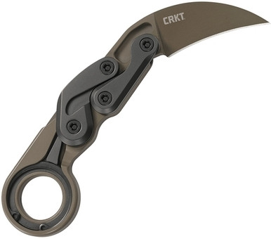 CRKT Provoke Bronze Cerakote Morphing Folding Karambit Knife (2.4 ...
