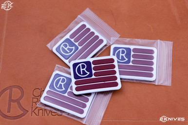 Chris Reeve Knives CRK PVC Patch (CR Flag)