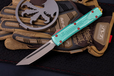 Microtech Ultratech "Bounty Hunter" OTF Automatic Knife Boba Fett 3.4 ...