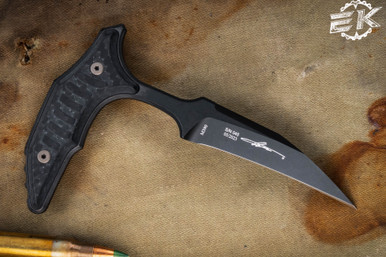 Microtech Bastinelli "Bee" Push Dagger Knife Carbon Fiber 2.5" DLC ...