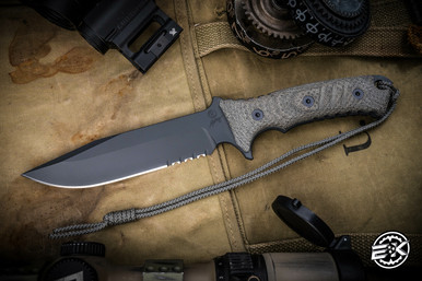 Chris Reeve Knives Pacific Fixed Blade Combat Knife 6" S35VN Clip Point ...
