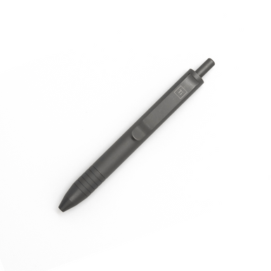 Big Idea Design Mini Click Pen Titanium 3.87" Stonewash