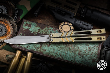 Preowned-BRS Blade Runner Systems Alpha Beast Premium Balisong ...