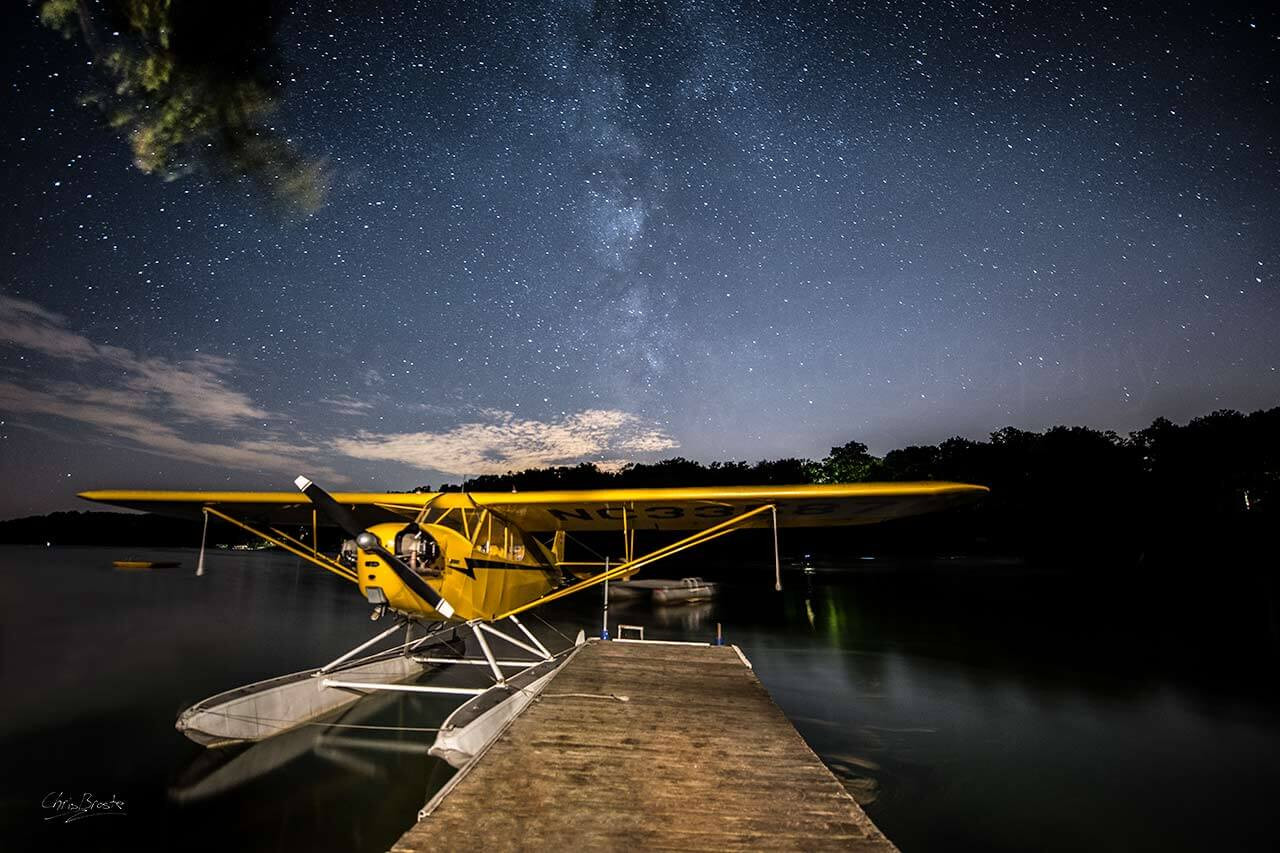 Piper Cub Float Plane - Art For Sale | Chris Broste Photography