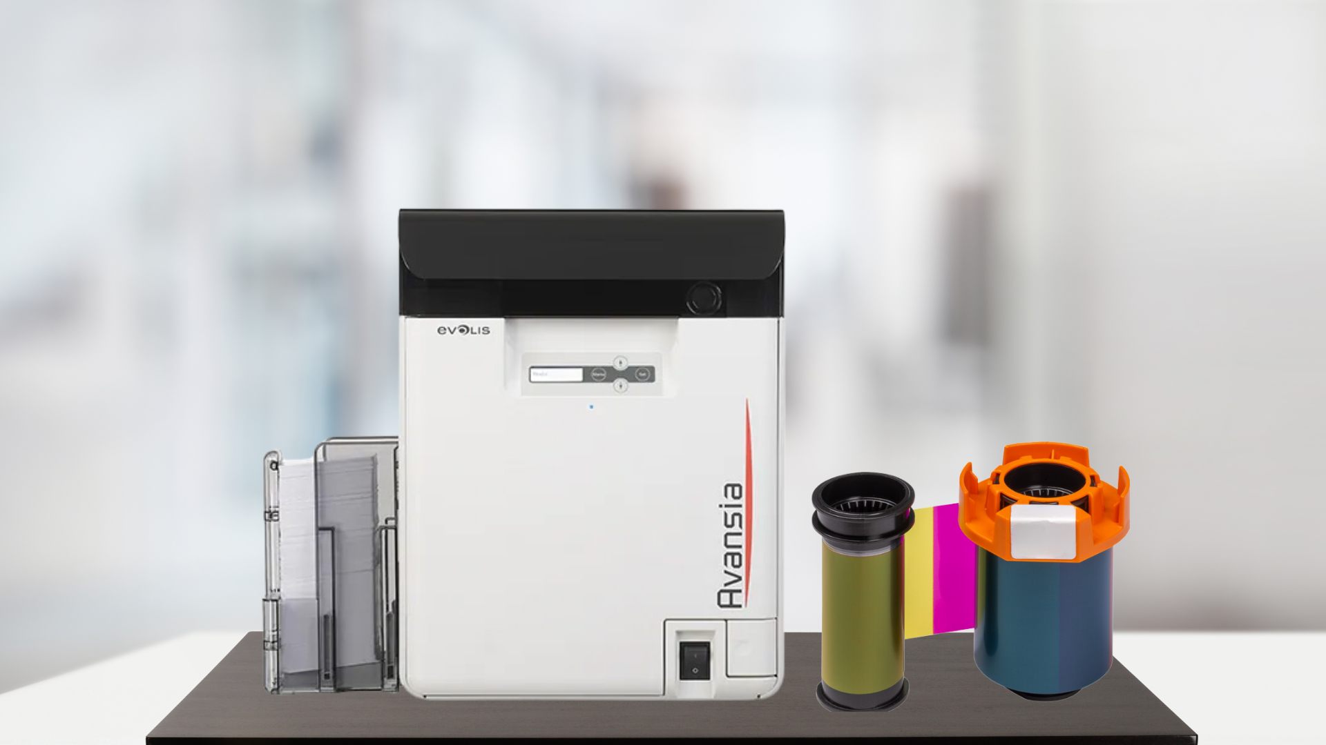 How to Change a Ribbon on an Evolis Avansia ID Card Printer ...