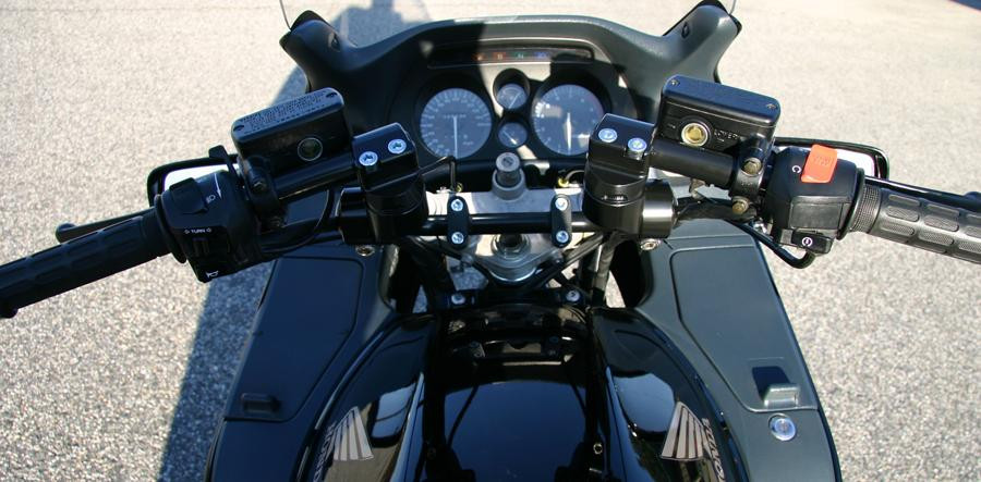 Honda ST1100 HeliBars® Horizon™ multi-axis adjustable handlebars