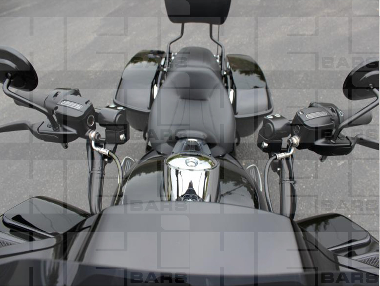 HeliBars® Horizon™ XP2 multi-axis adjustable 1.25 inch (32mm) handlebar ...