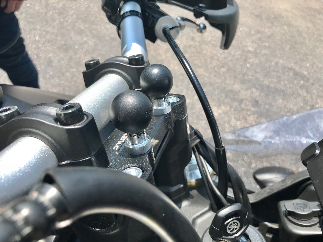 2020+ Yamaha Tenere 700 HeliBars® Tour Performance™ handlebar riser