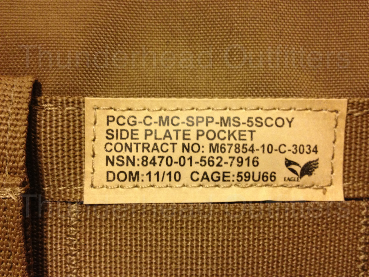 Side Plate Pocket, USGI: US Military Surplus