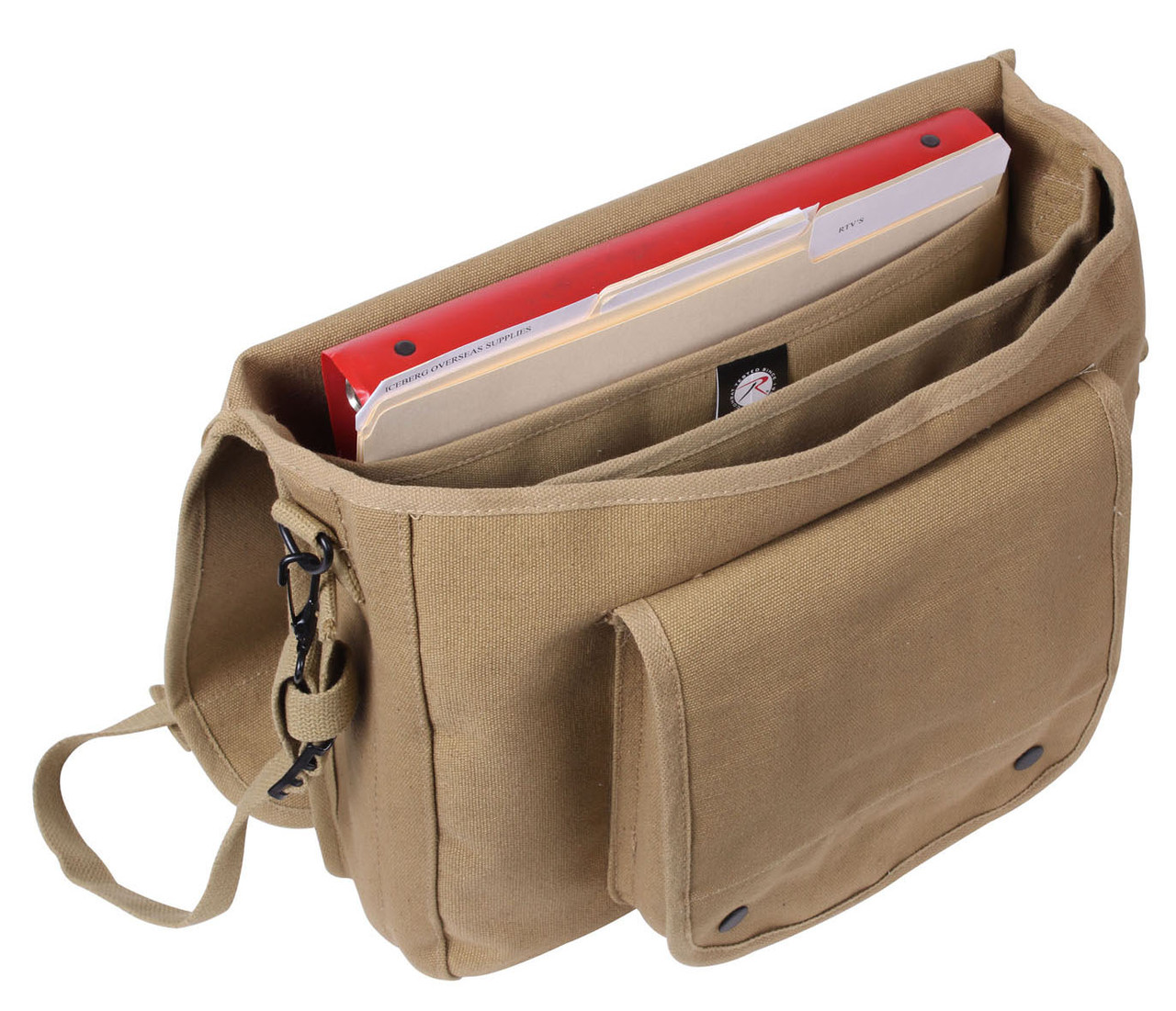 Rothco Canvas Israeli Paratrooper Bag - Thunderhead Outfitters
