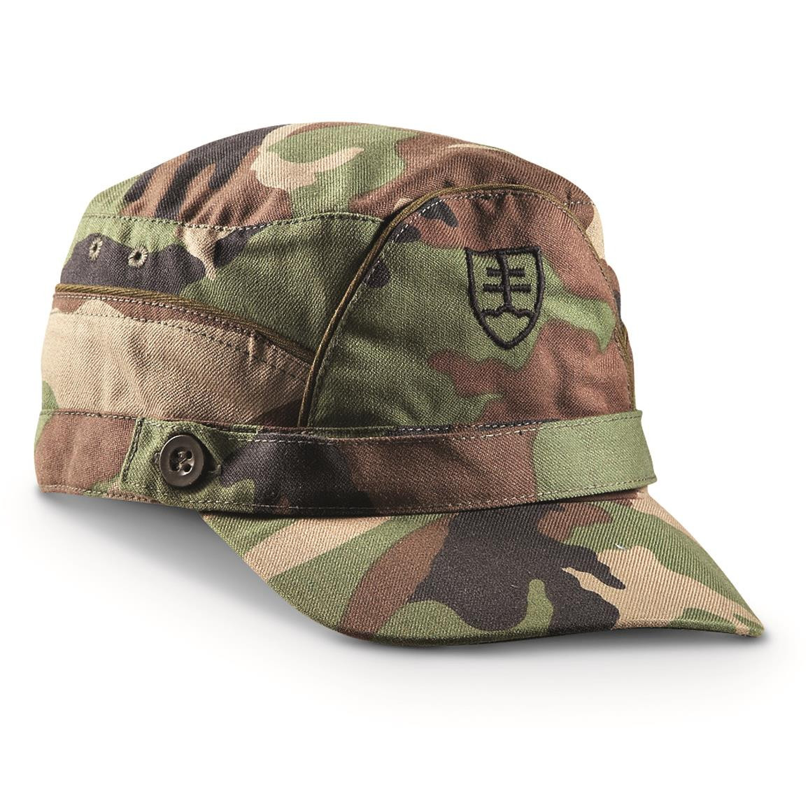 Slovakian Vz. 97 Camo Field Cap, Slovakian Military Surplus