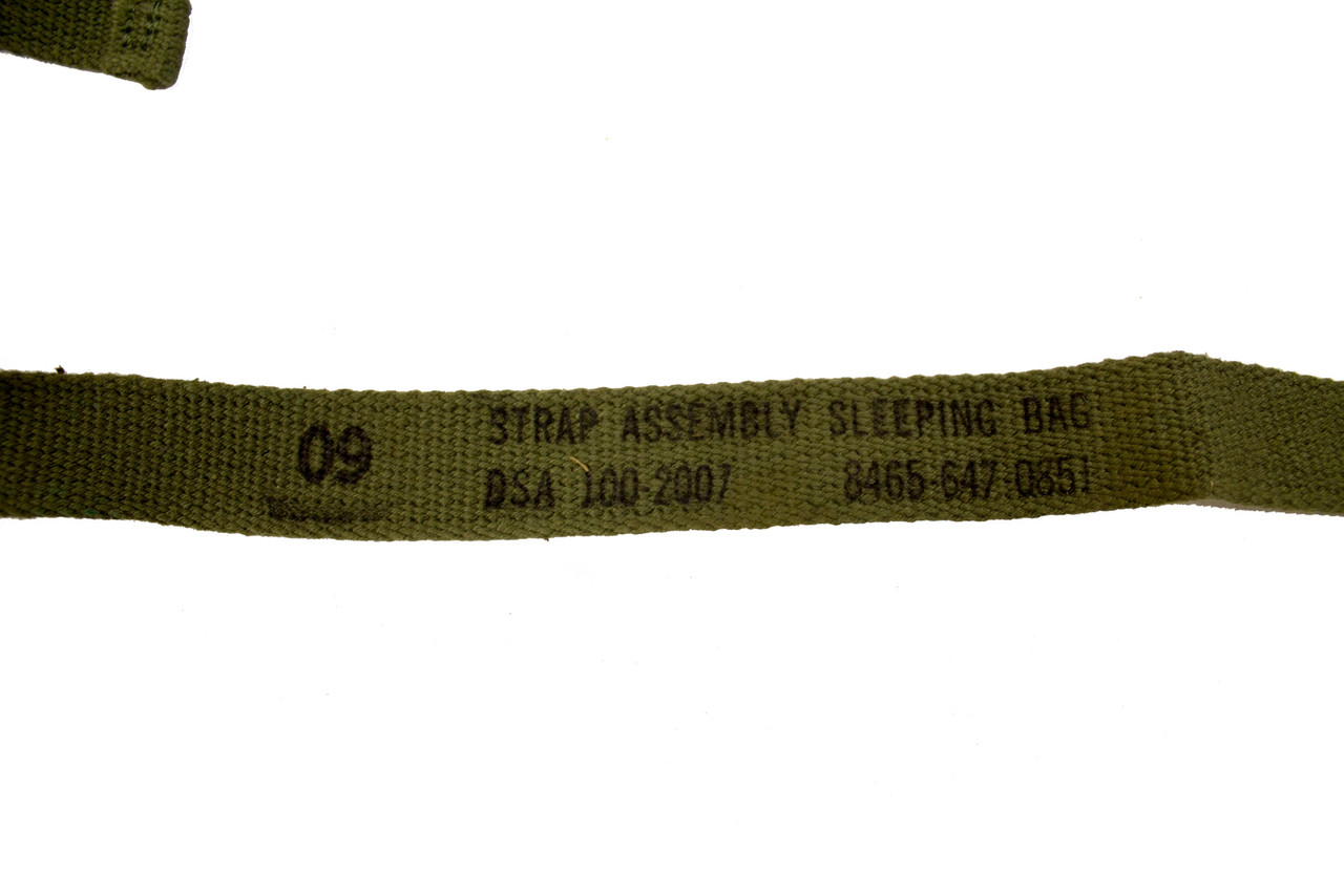 M1956 Sleeping Bag Straps, USGI: US Military Surplus