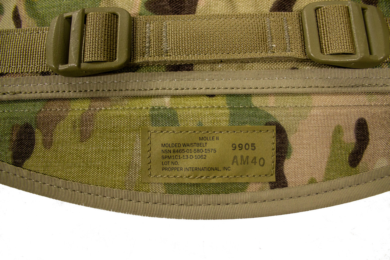 MOLLE Molded Waist Belt (Multicam) - Thunderhead Outfitters