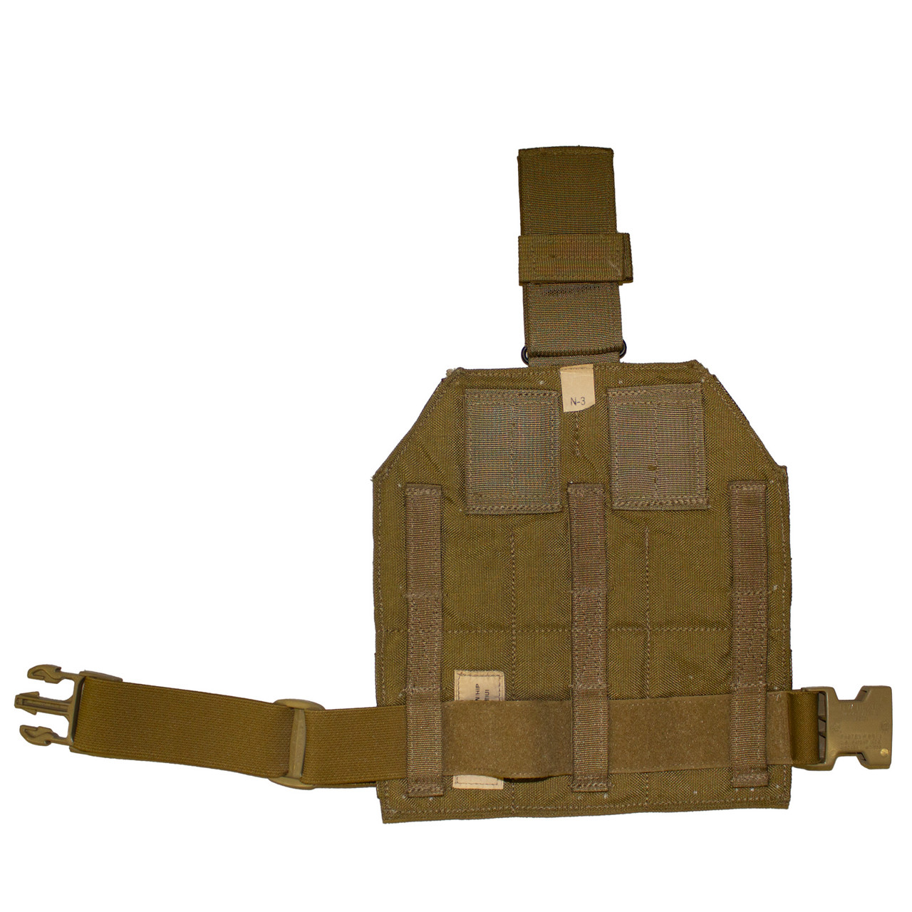 MOLLE Leg Panel with Hip Extension, Khaki - Thunderhead Outfitters