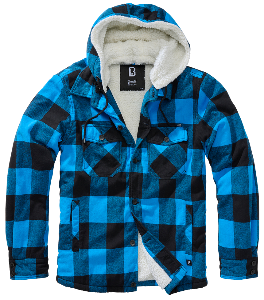 Brandit Sherpa-Lined Flannel Lumber Jacket