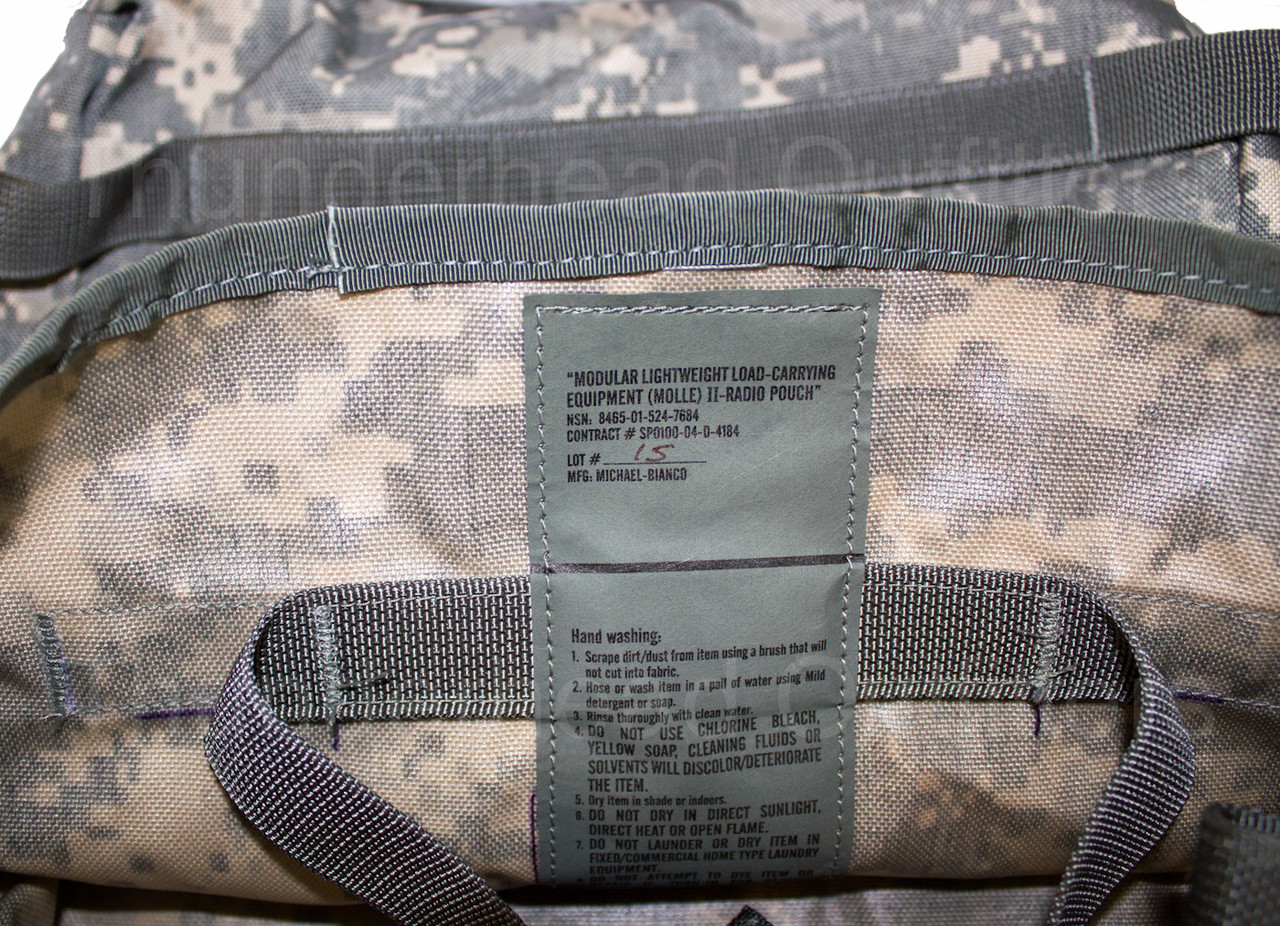 ACU Radio Pouch, USGI: US Military Surplus