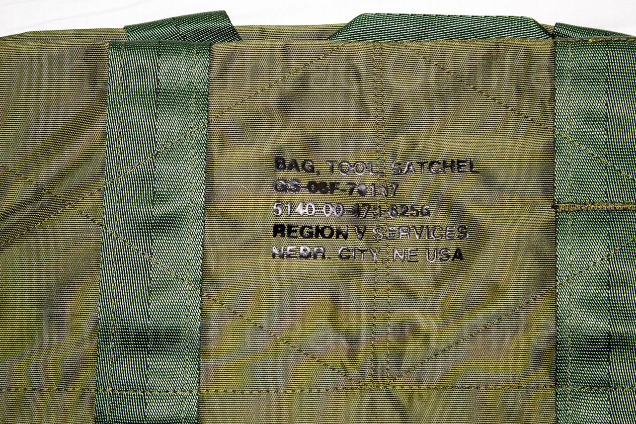 Mechanic's Tool Bag, USGI: US Military Surplus