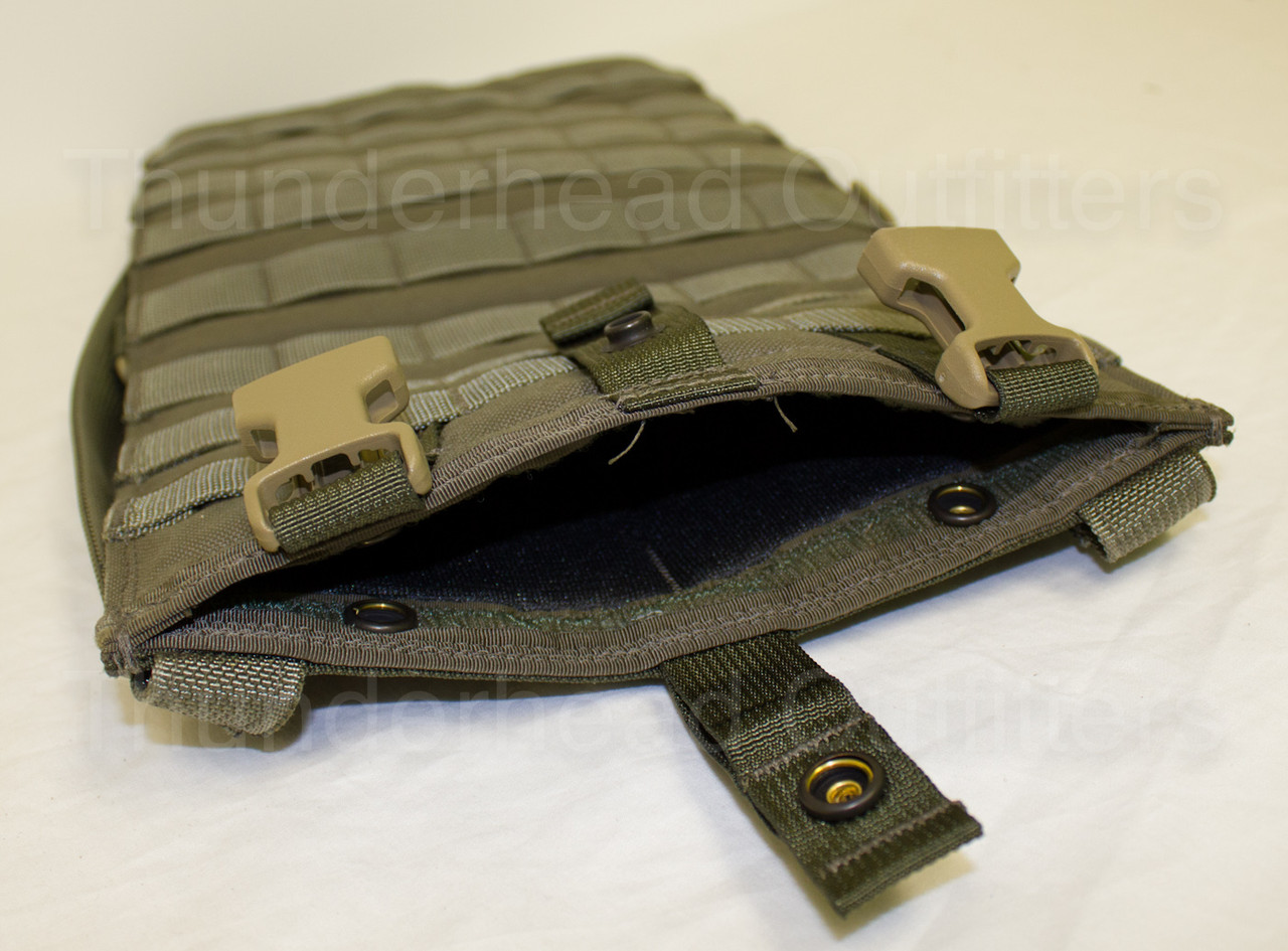 MOLLE Ranger Green Hydration Pouch, USGI: US Military Surplus
