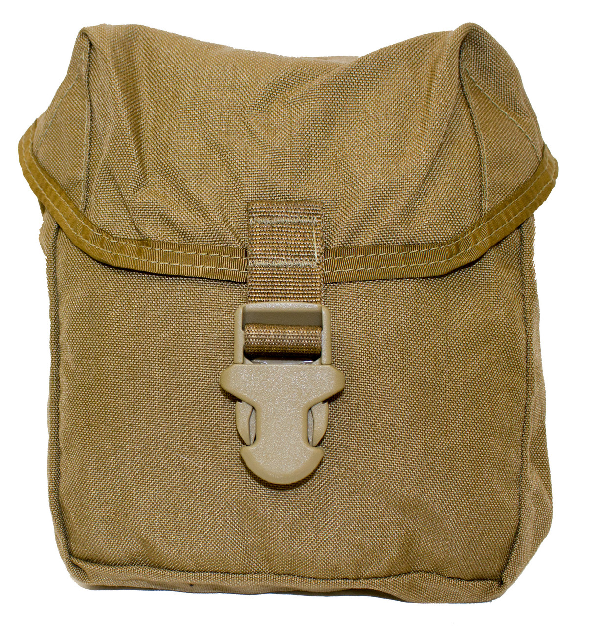 Individual First Aid Kit Pouch, Coyote, USGI: US Military Surplus