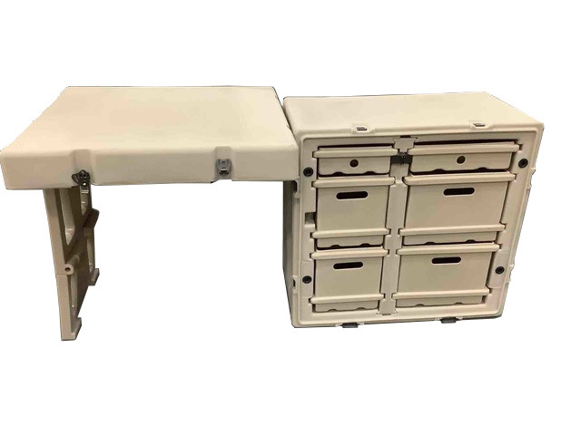 Pelican Mobile Office Field Desk, Tan