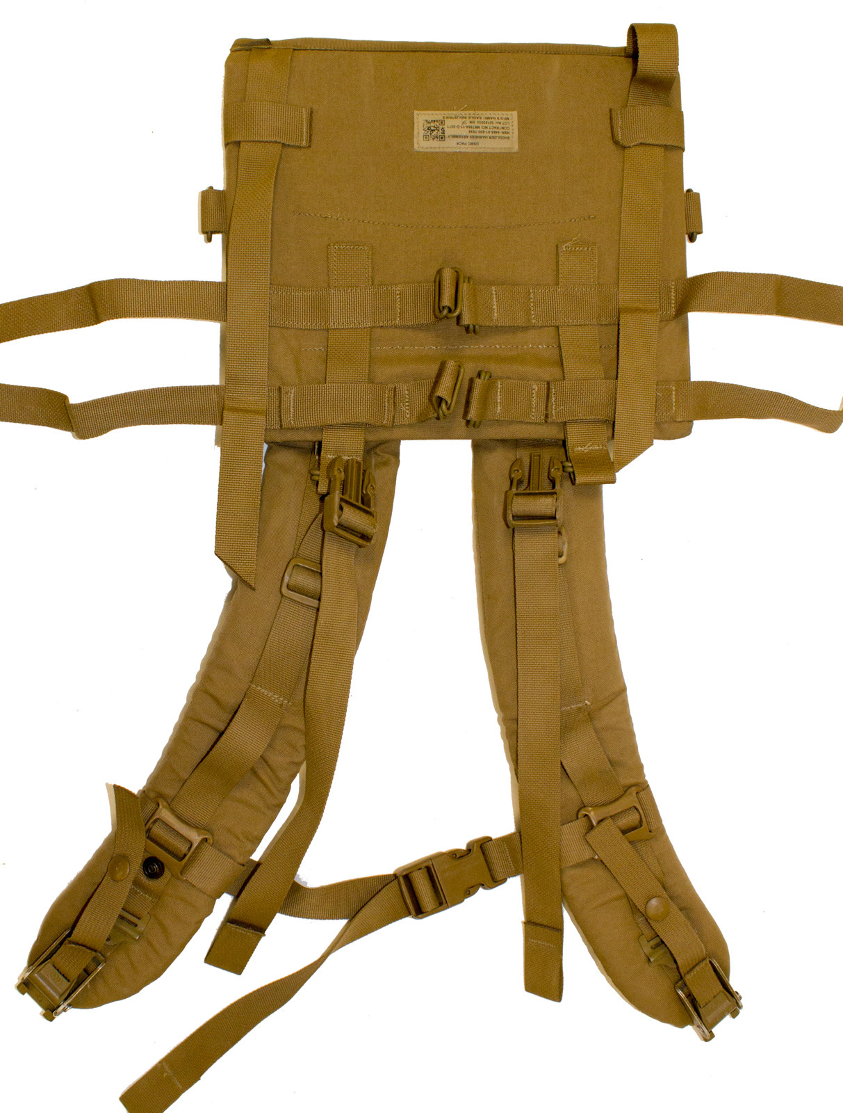 FILBE Shoulder Straps (Coyote), USGI: US Military Surplus