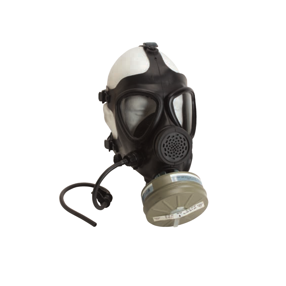 Israeli M-15 Gas Mask with Filter, Israeli Military Surplus