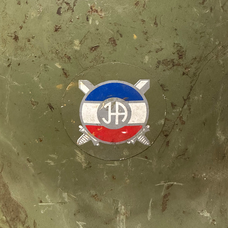 Yugoslav / Serbian M59 Steel Helmet, Yugoslavic Military Surplus