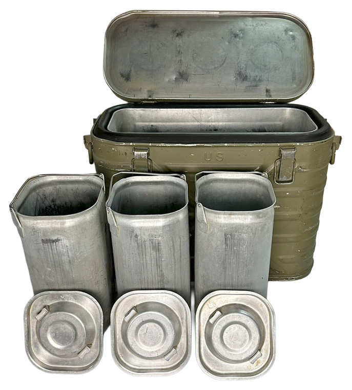 US Military Mermite Can / Hot-Cold Insulated Food Container