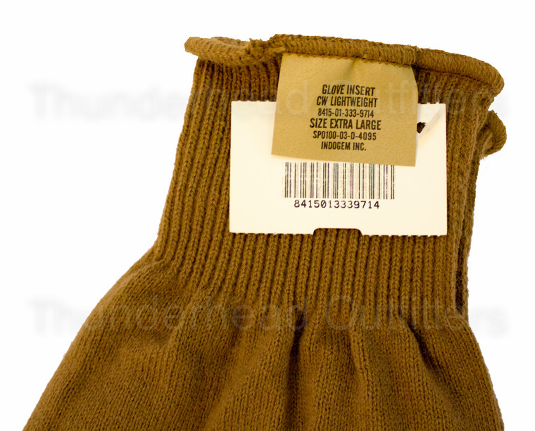 Wool Glove Inserts, USGI: US Military Surplus