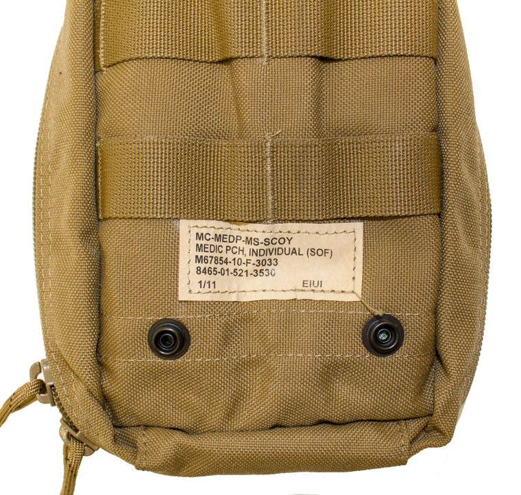 SOF Medical Pouch (Coyote FSBE), USGI: US Military Surplus