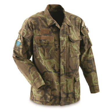 Czech Vz. 95 Camo Field Jacket, Czech Military Surplus