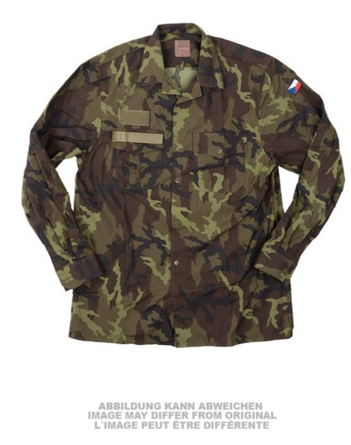 Czech Vz. 95 Camo Field Shirt, Czech Military Surplus