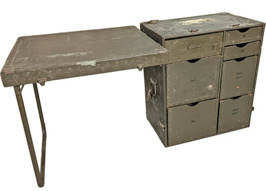 US M1952 Field Desk, Used #2, USGI: US Military Surplus